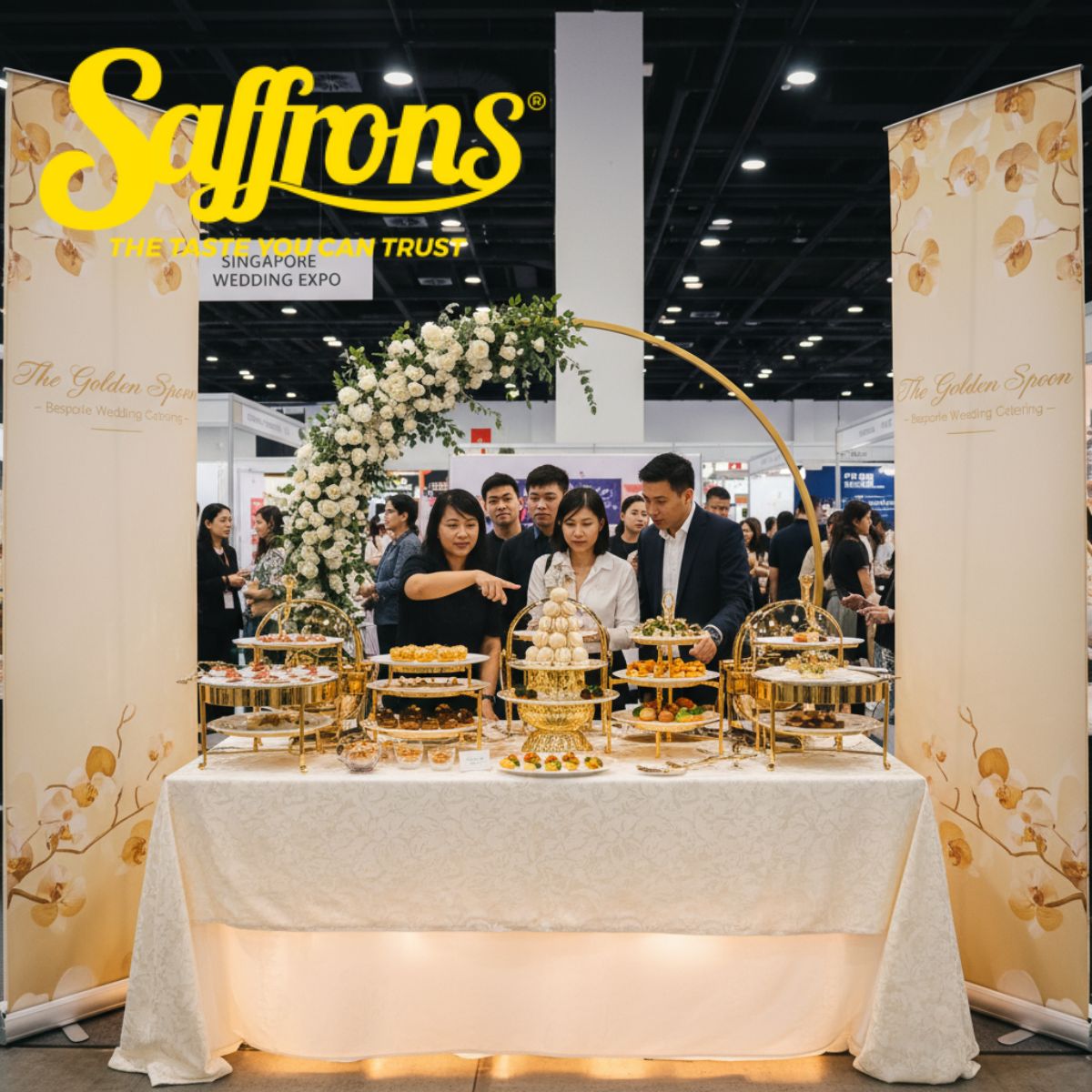 Wedding Catering Singapore: Complete Vendor Setup & Display Guide ...